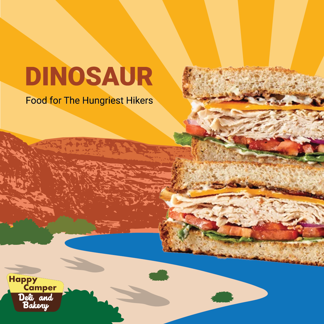 "Irresistible Harmony: Happy Camper's Smoky Cheddar Turkey Sandwich ...